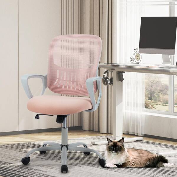 WONDER COMFORT Mid-Back Mesh Ergonomic Office Chair Task Chairs ...