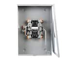 Square D 200 Amp Ring-Type Overhead or Underground Main Breaker Meter ...