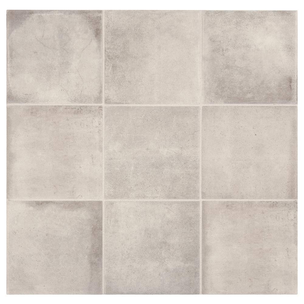 Marazzi Eclectic Vintage Exposed Concrete 6 in. x 6 in. Ceramic Wall ...