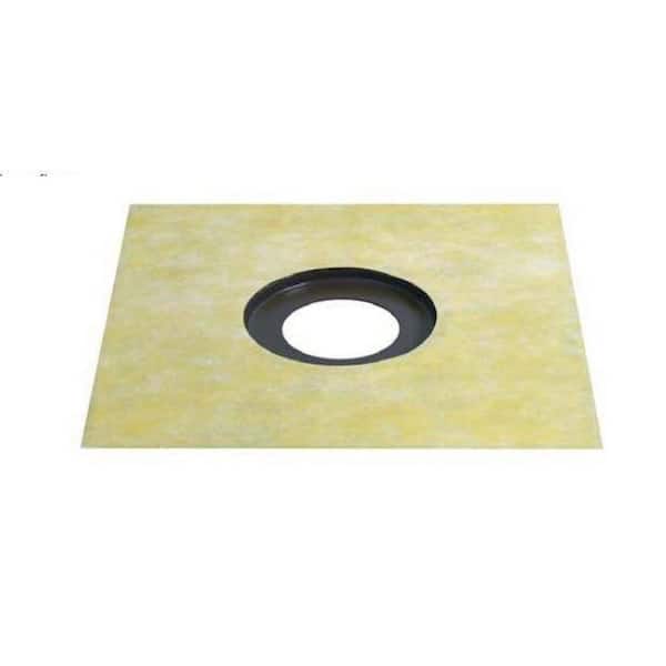 DURAL Tilux Square 12.25 in. W x 12.25 in. L Iron Floor Drain Holder ...
