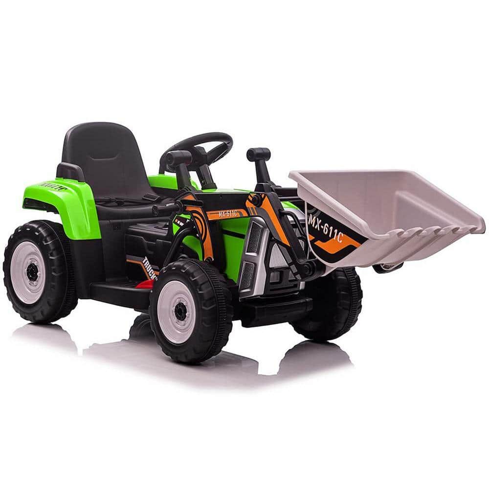 Garvee Electric Kids Ride on Car, 12-Volt Kids Ride-on Excavator with ...