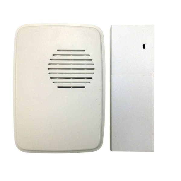 Hampton Bay Wireless Plug-In Doorbell Extender Kit, White HB-7902-02 ...