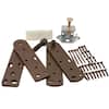 InvisiDoor Hinge Hardware Kit for Interior Door Slab IDHINGEKIT - The ...