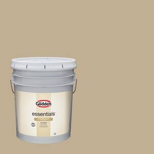 Glidden Premium 1 gal. PPG1101-4 Rock Cliffs Flat Interior Latex Paint ...