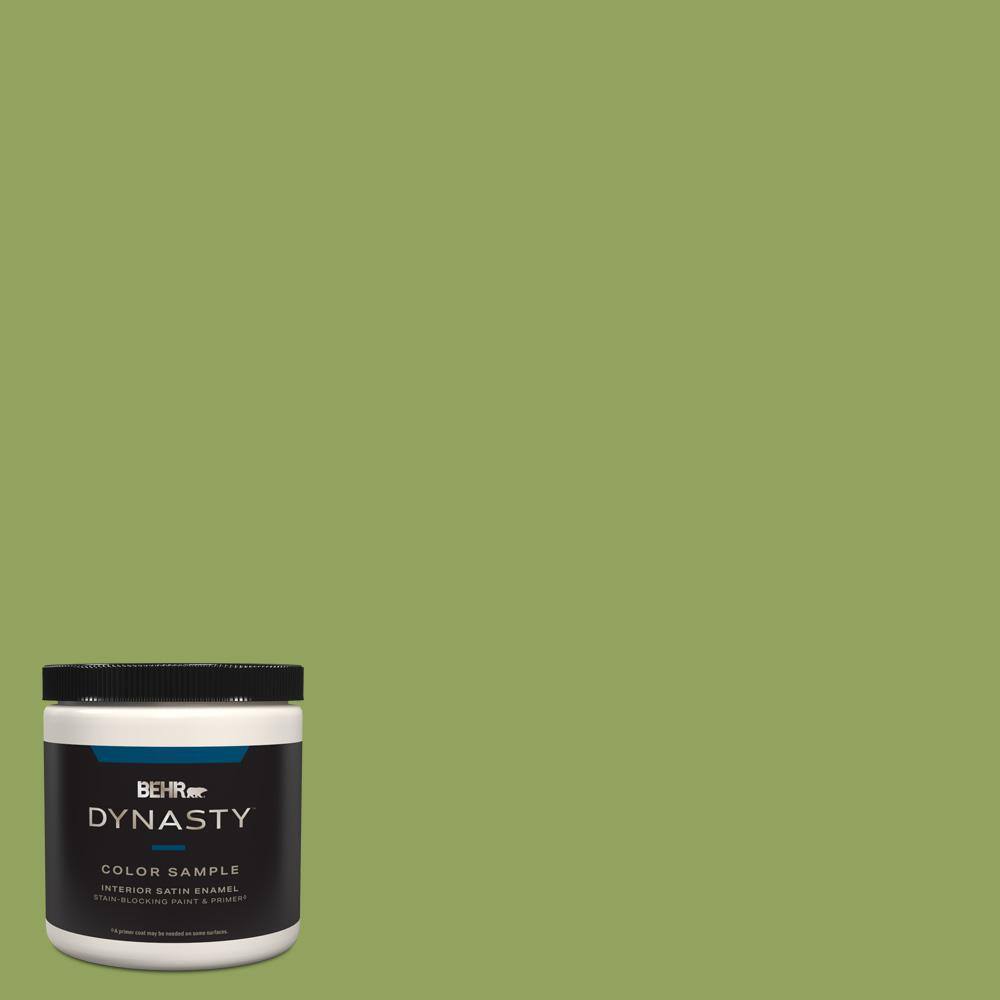 Reviews for BEHR DYNASTY 8 oz. #HDC-MD-15 Zesty Apple Satin Enamel ...