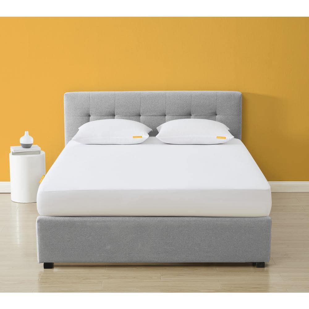 Simmons Moisture Wicking Full Polyester Mattress Protector and Pillow ...