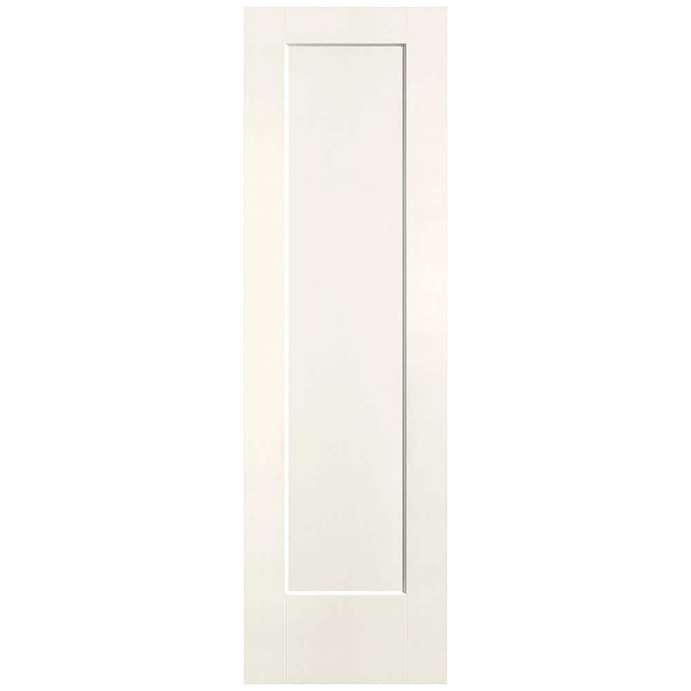 Masonite 24 in. x 80 in. 1-Panel Lincoln Park Single Bore Solid Core ...