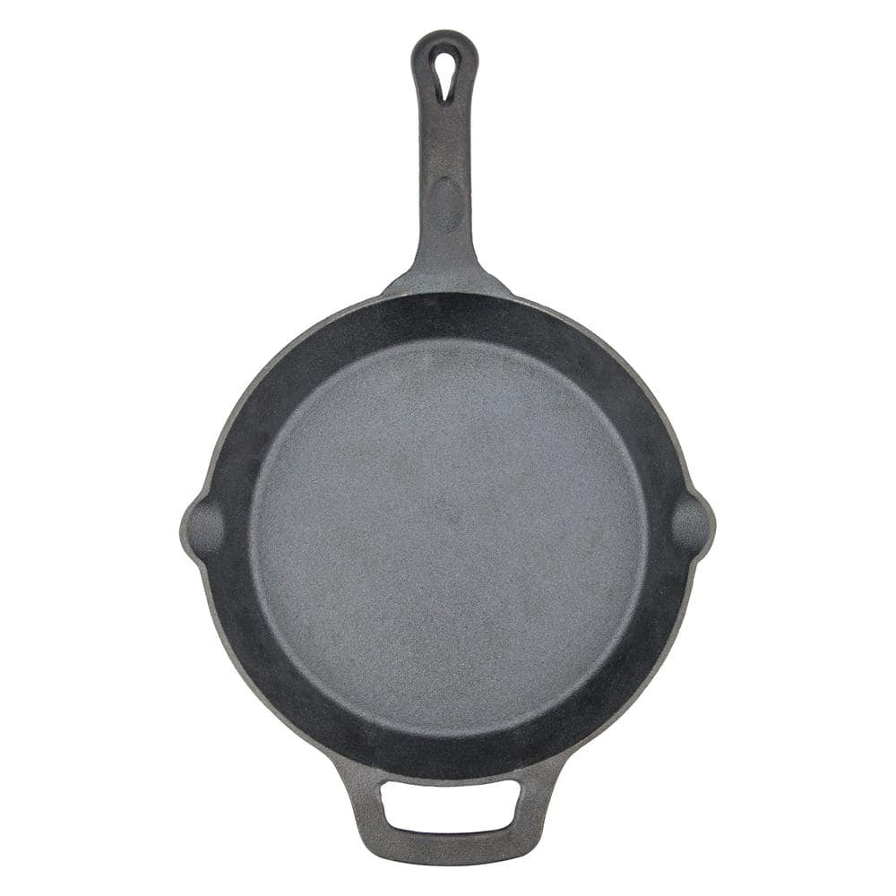 Winco 10 in. Cast Iron Skillet CAST-10 - The Home Depot