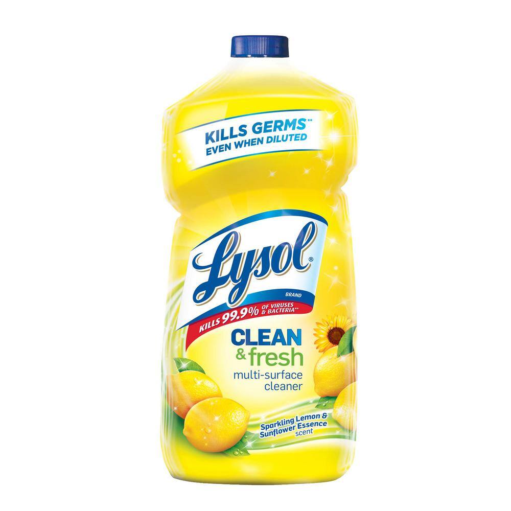 Lysol 48 oz. Concentrated All Purpose Cleaner Pourable Sparkling Lemon ...