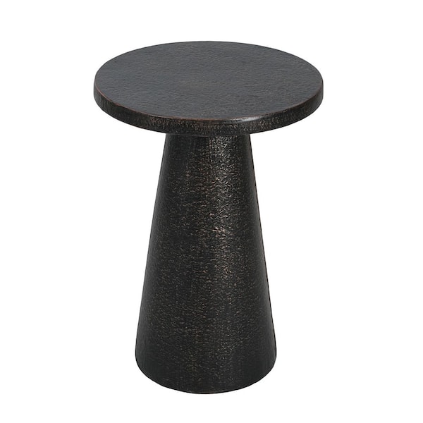 CHRISTOPHER KNIGHT HOME Tate Black Round MGO Concrent Patio Outdoor ...