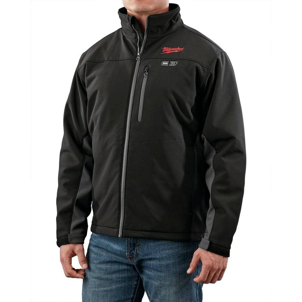 Milwaukee 2X-Large M12 Black Cordless Lithium-Ion Heated Jacket Kit ...