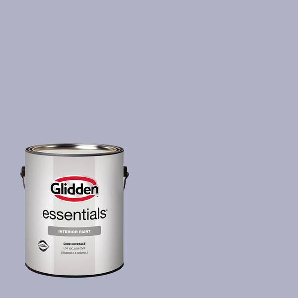 Glidden Essentials 1 gal. PPG1169-4 Timeless Lilac Semi-Gloss Interior ...