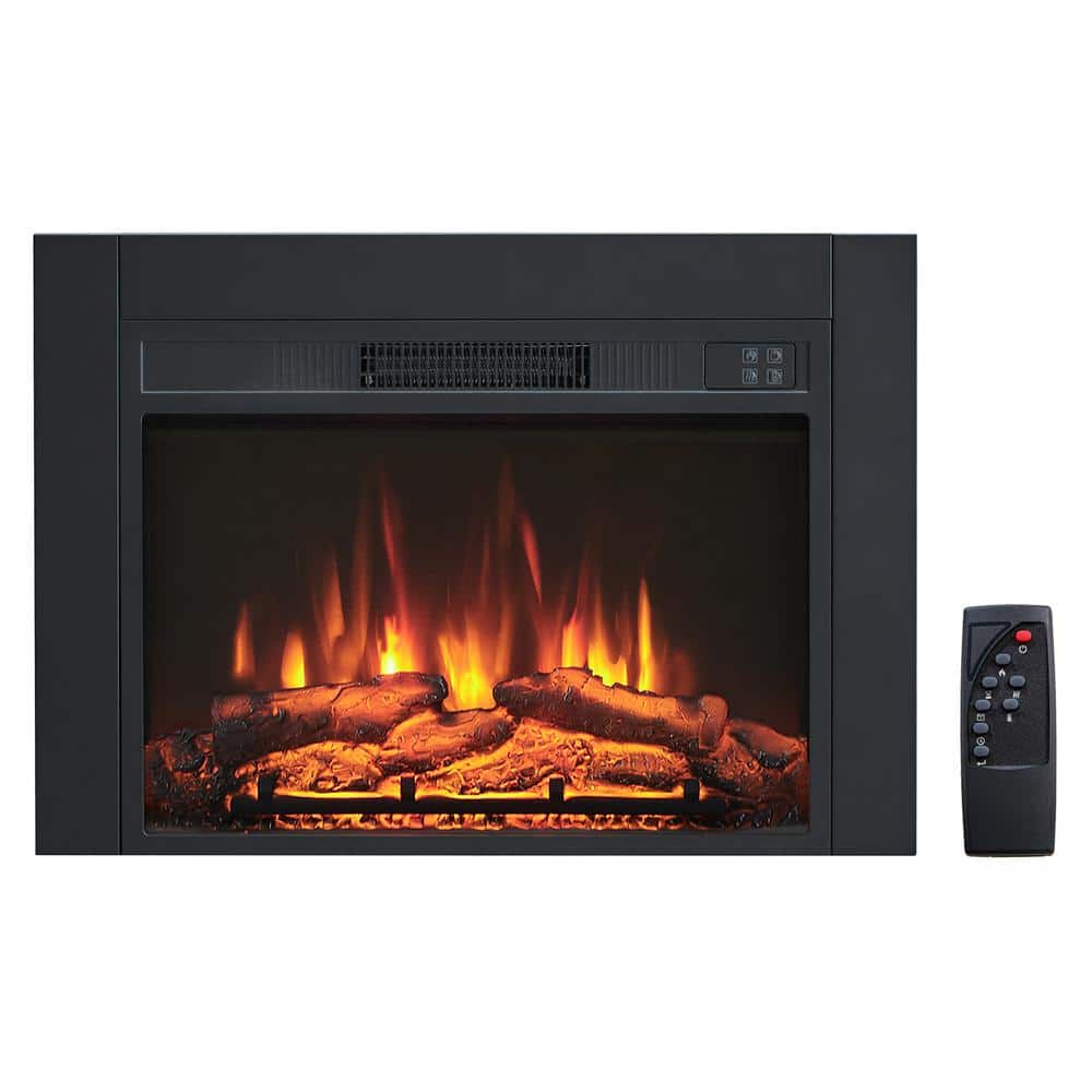 Edendirect 28 in. Ventless Electric Fireplace Insert, Remote Control ...