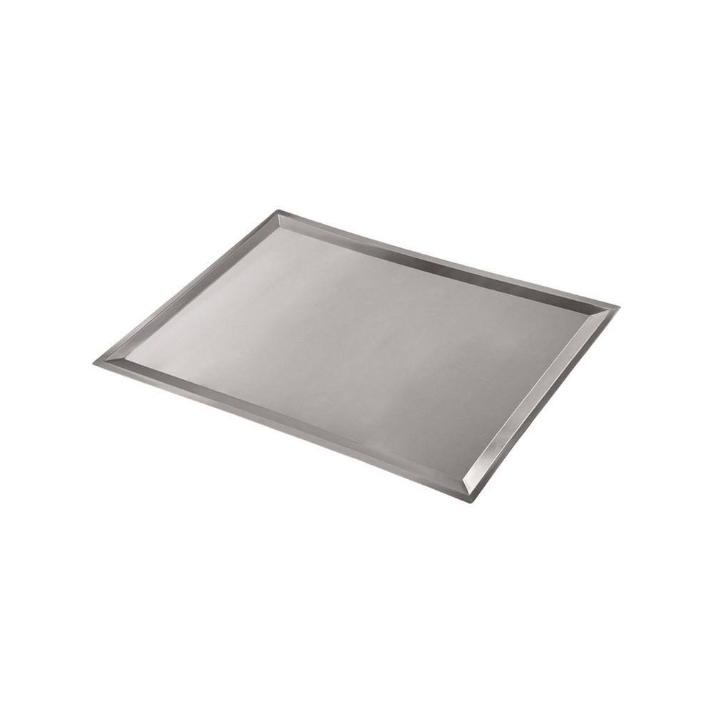 BENCHFOODS 8 in. x 12 in. 10-Piece Stainless Steel Pan Trays Set 10 ...