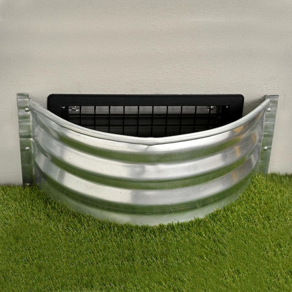 SHAPE PRODUCTS 20 in. W x 12 in. H Foundation Vent Well 2012FV - The ...