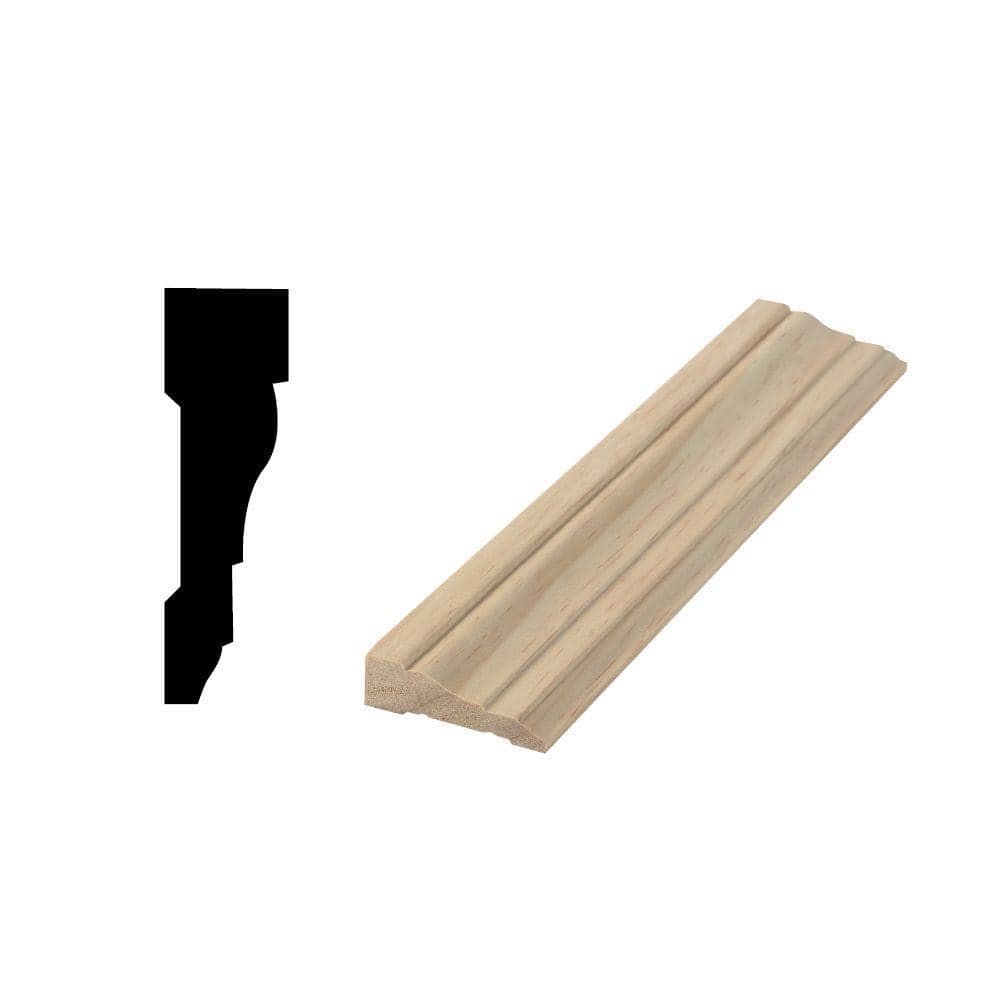 Woodgrain Millwork WM 366 11/16 in. x 2-1/4 in. x 84 in. Solid Pine ...