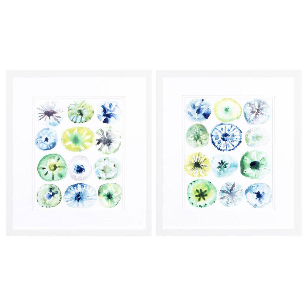 Paragon Vess 2 Piece Framed Giclee Coastal Art Print 20 in. x 17 in ...