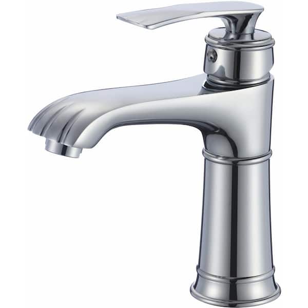 Roxy Single Handle High Arc Single Hole Bathroom Faucet with Deckplate ...