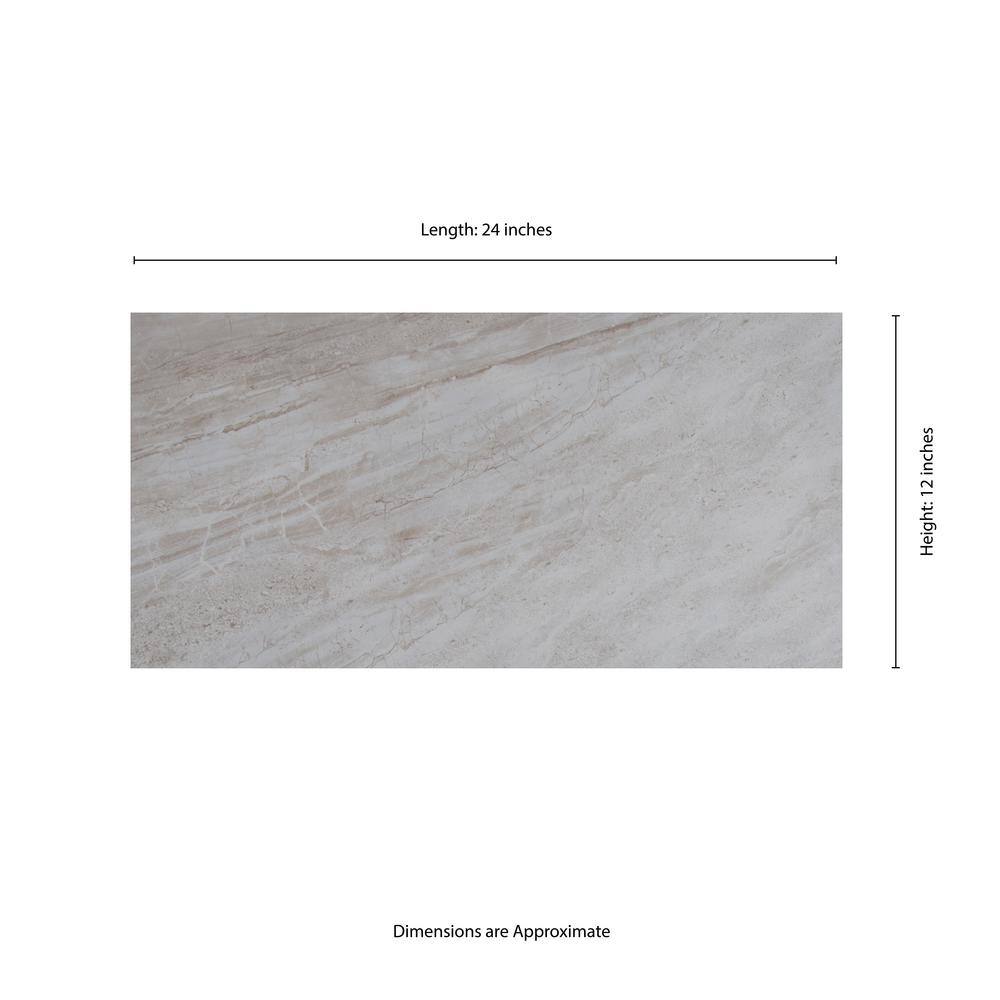 Buy Vigo Gris 12 in. x 24 in. Matte Ceramic Floor and Wall Tile (28 ...