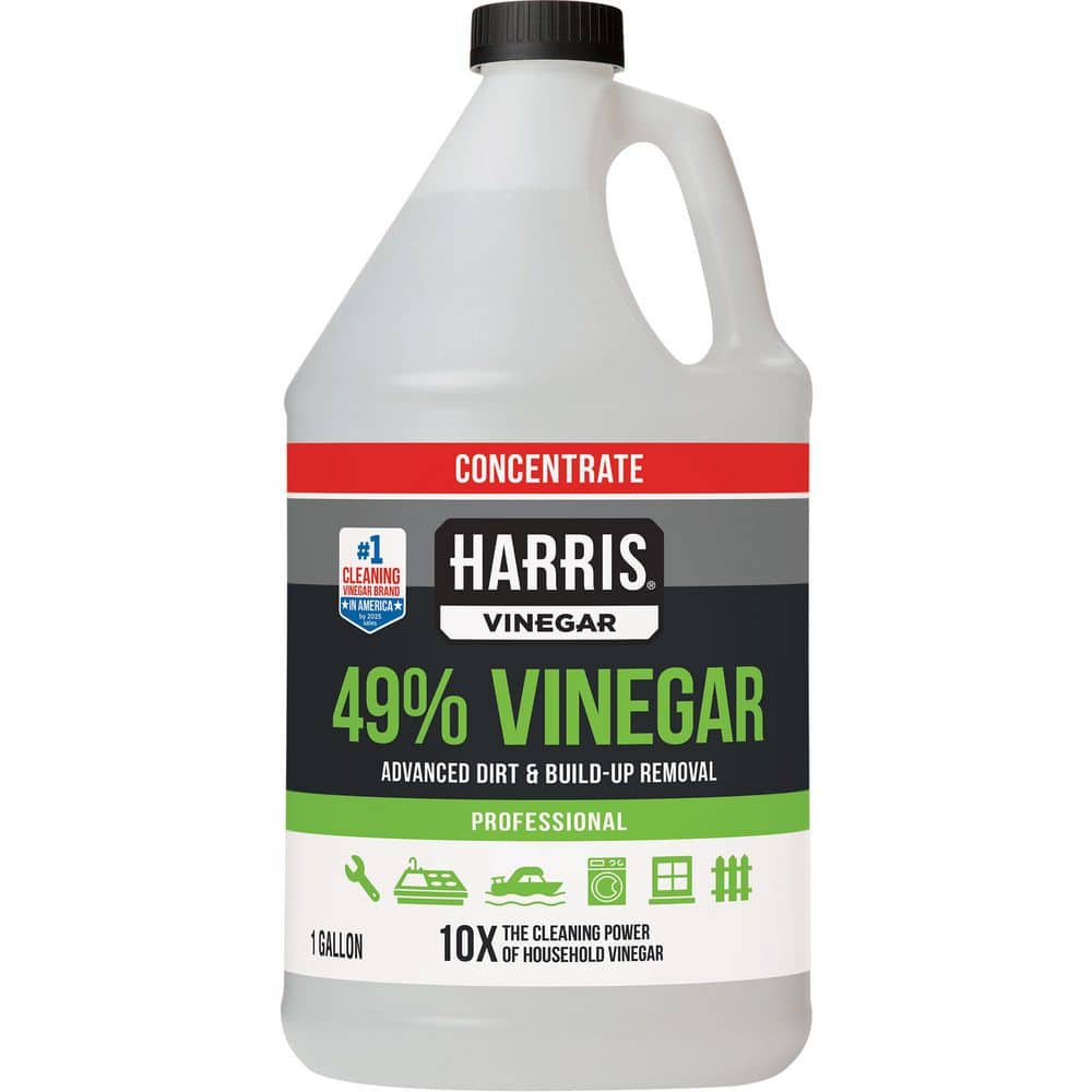 Harris 128 oz. 49% Vinegar All Purpose Cleaner Concentrate H1677 - The ...