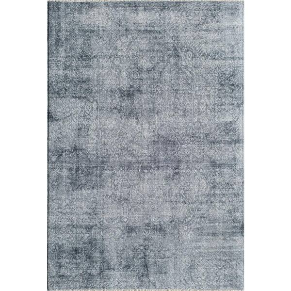 Rugs America Iggi Wicked Chill 2'6"x8' Vintage Blue Area Rug RA30295 ...