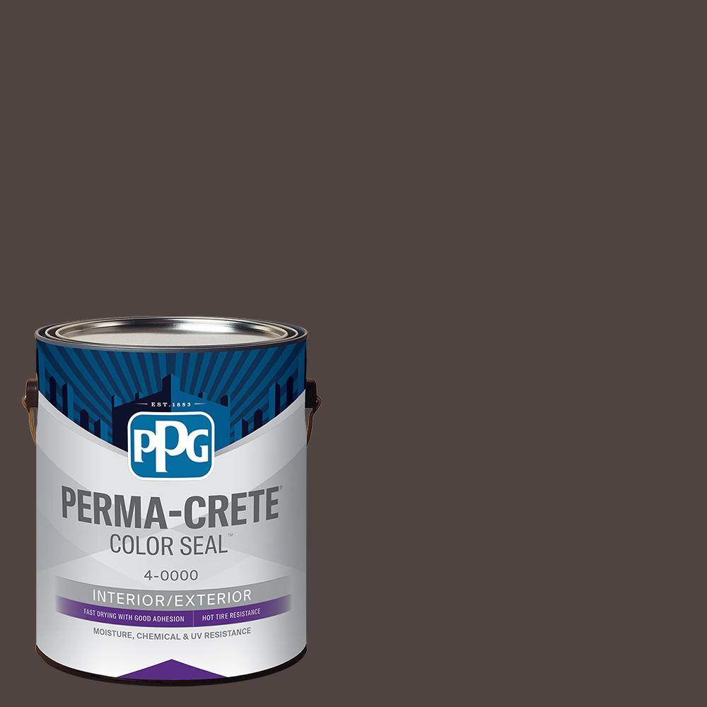 Perma-Crete Color Seal 1 gal. PPG1005-7 Dark Granite Satin Concrete ...
