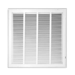 Venti Air 14 in. Wide x 24 in. High Return Air Filter Grille of Steel ...