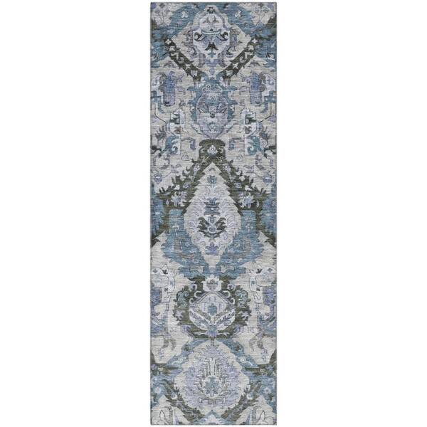 Addison Rugs Mayfield Premium Machine Washable Abstract AMF1921 Gray 2 ...
