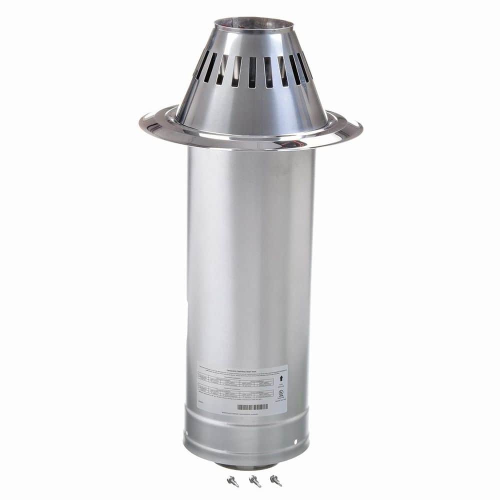 Rheem ProTech Stainless Concentric 3 in.5in. Direct Vent Horizontal ...