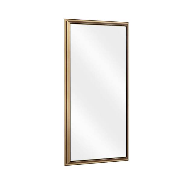 NEUTYPE 30 in. W x 60 in. H Rectangle Multi-Level Frame Classic Gold ...