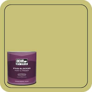 BEHR PREMIUM PLUS 1 gal. #PPU9-07 Fresh Sprout Flat Exterior Paint ...