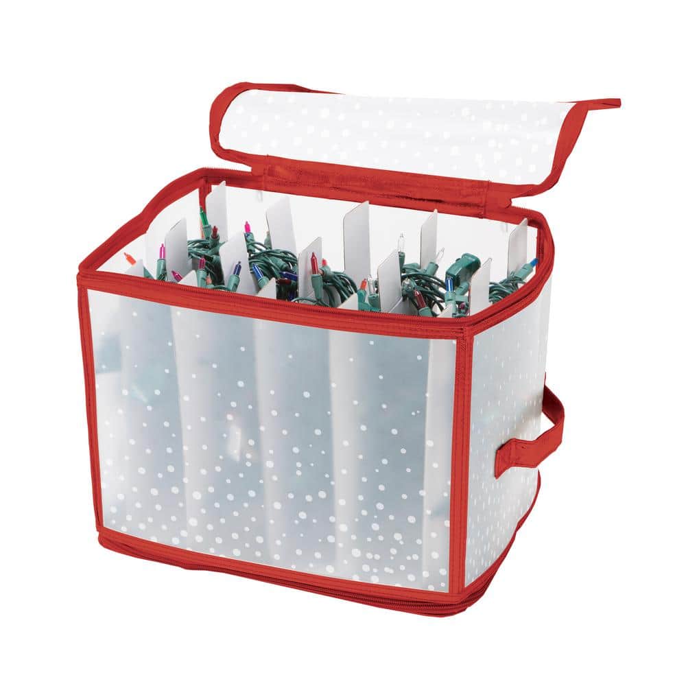 Simplify Christmas Light Organizer in Red 9000-RED - The Home Depot