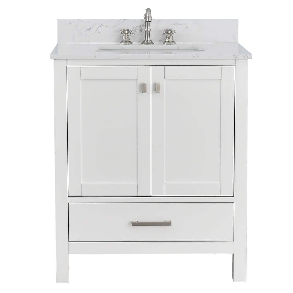 PROOX Enliven 30 in. W x 22 in. D x 39.24 in. H Freestanding Bath ...