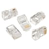 IDEAL RJ-45 8-Position 8-Contact Category 5e Modular Plugs (25 per Card ...