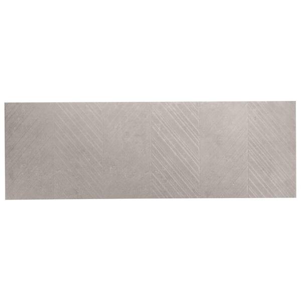 Ivy Hill Tile Urbane Linen Warm Gray Chevron 4 in. x 0.33 in. Matte ...