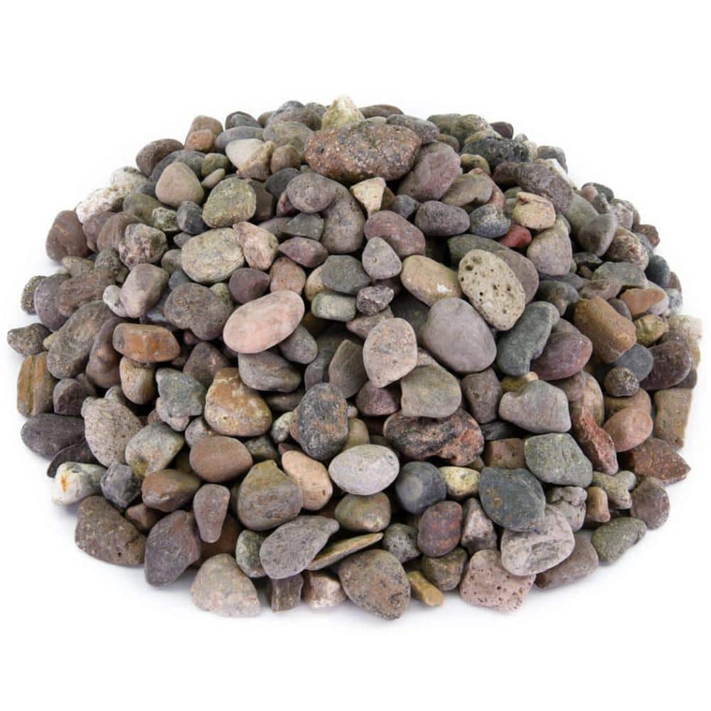 Yard Elements 0.25 cu. ft. 3/4 in. to 1.5 in. Arizona River Round Rock ...