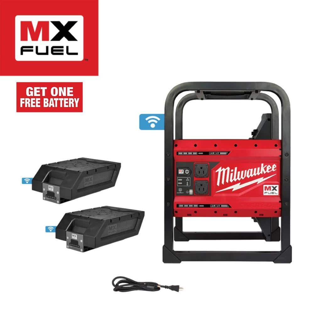Milwaukee MX FUEL 3600-Watt/1800-Watt Lithium-Ion Battery Powered Push ...