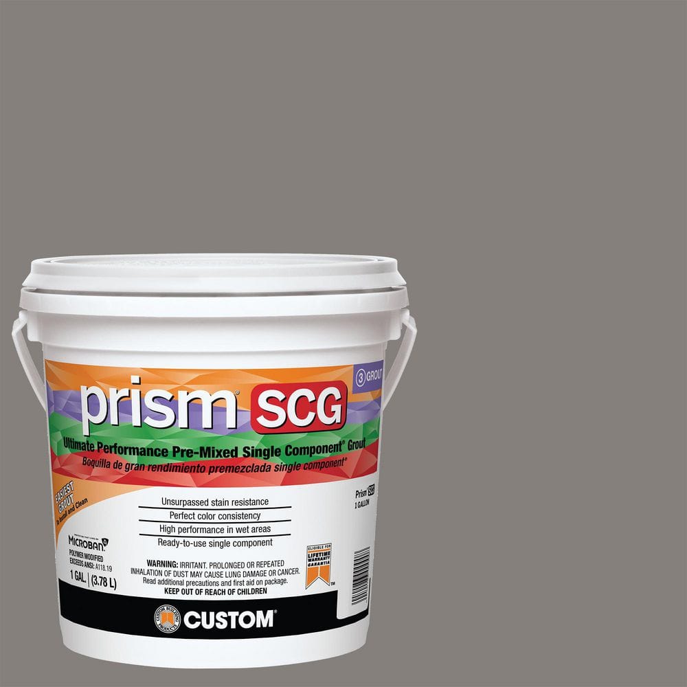 Reviews for Custom Building Products Prism SCG #335 Winter Gray 1 Gal ...