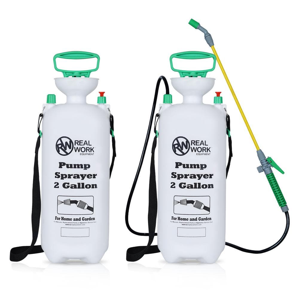 REALWORK 2 Gal. Handheld Tank Sprayer (2-Pack) 347002G - The Home Depot
