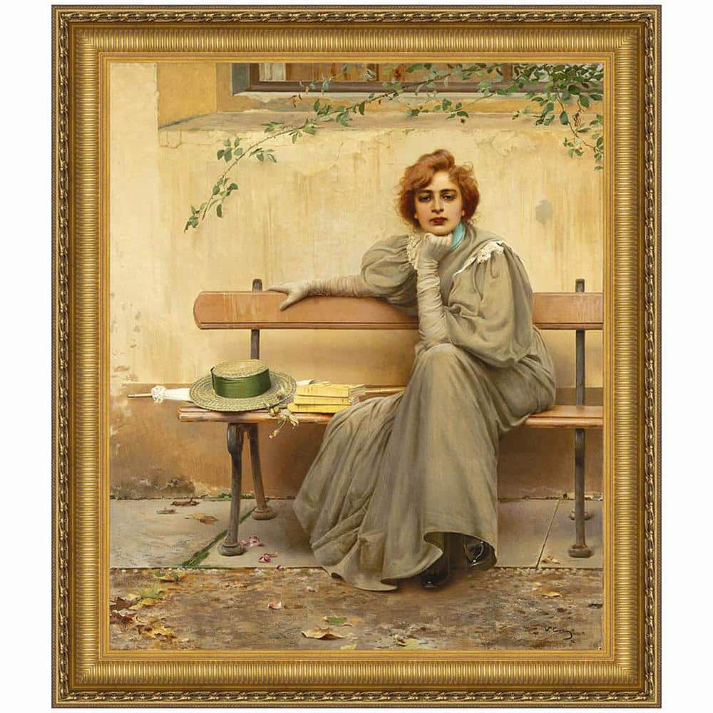Design Toscano Sogni (Dreams), 1896 by Vittorio Matteo Corcos Framed ...