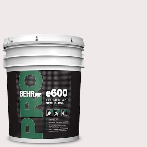 BEHR PRO 5 gal. #720A-1 Phantom Mist Semi-Gloss Exterior Paint PR67005 ...
