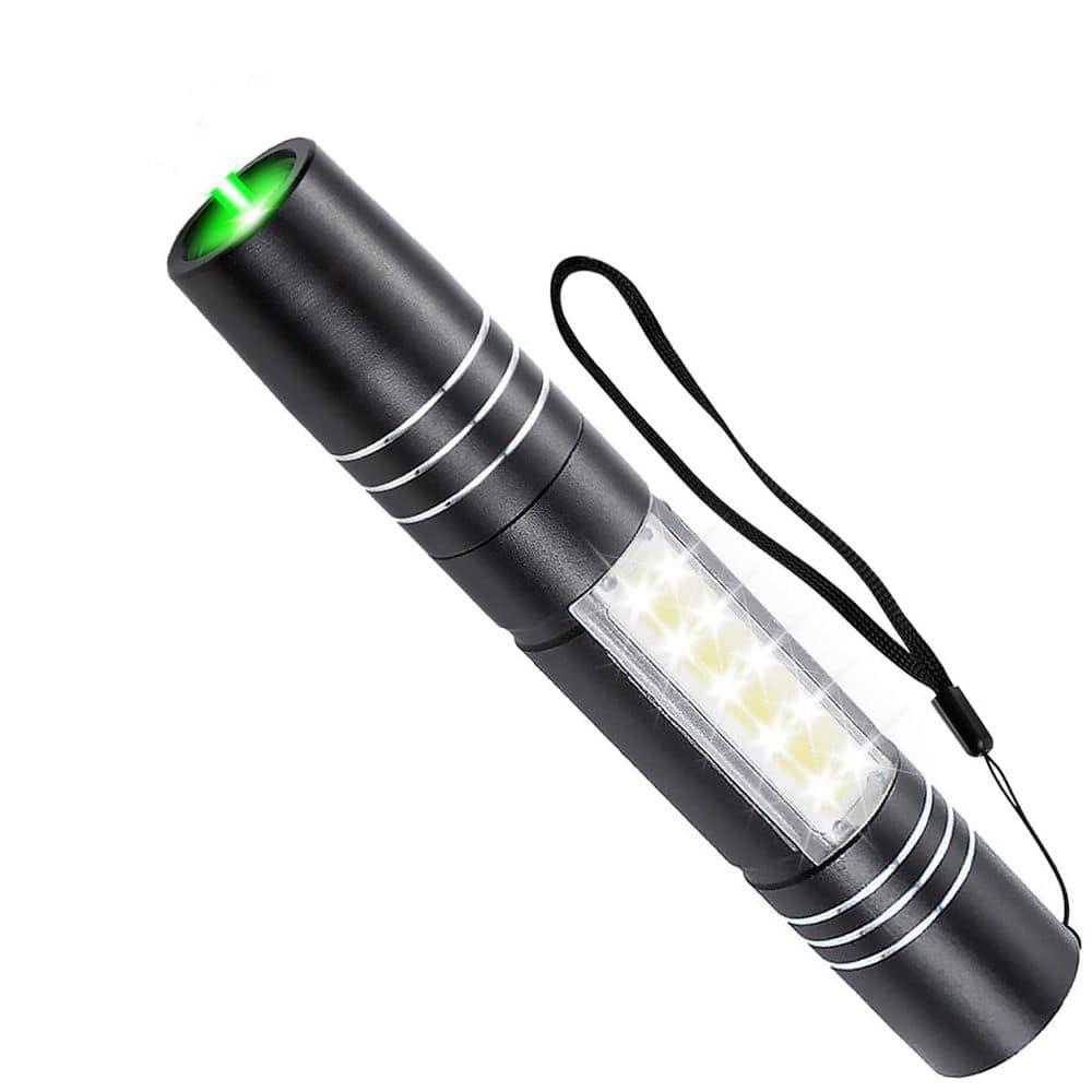 Lukyamzn Rechargeable Green Beam Light Flashlight Long Distance Range ...