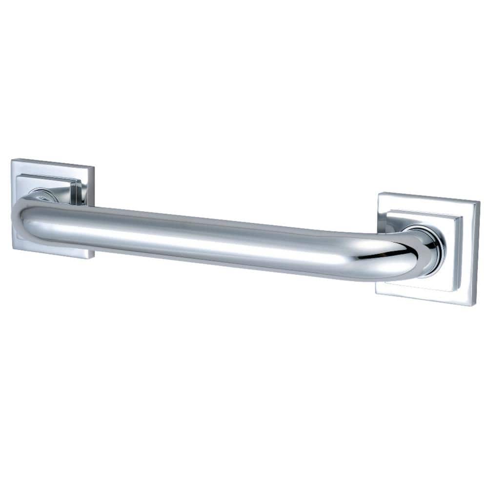 Kingston Brass Claremont 30 in. x 1-1/4 in. Grab Bar in Polished Chrome ...