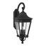 Generation Lighting Cotswold Lane 4-Light Black Outdoor 36.25 in. Wall Lantern Sconce OL5405BK ...