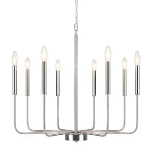 Marshana 6-Light Nickel Traditional Fixture Farmhouse Kitchen Island ...