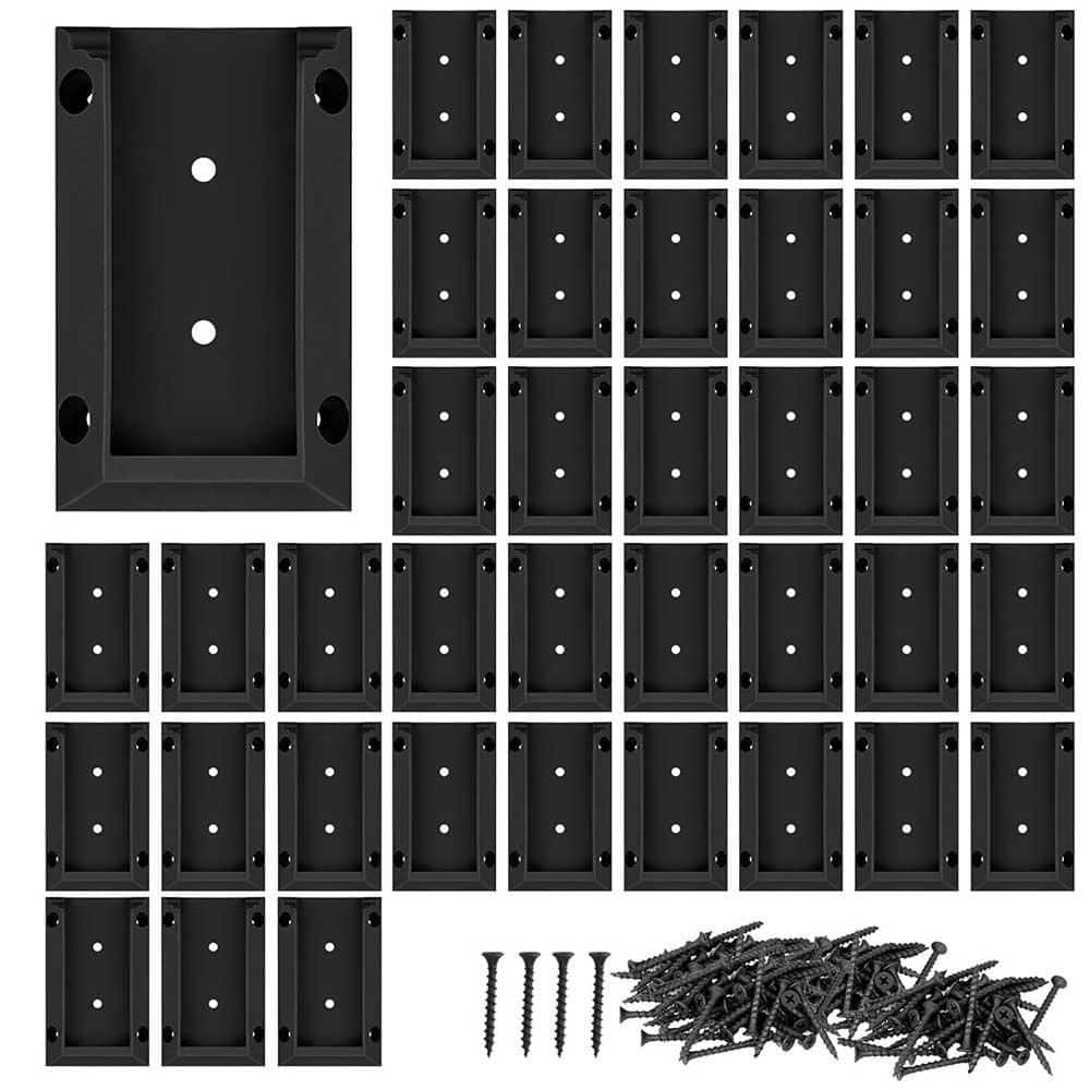 Afoxsos Deck Railing Brackets Connectors for 2 x 4 Wood Post Nylon ...