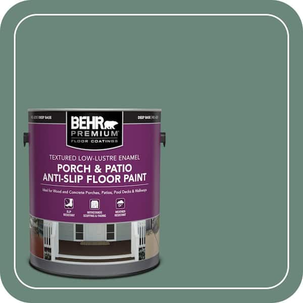 BEHR PREMIUM 1 gal. #S420-5 Sycamore Grove Textured Low-Lustre Enamel ...
