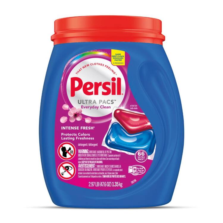 Persil ProClean Discs Intense Fresh 66ct Laundry Detergent Capsules ...