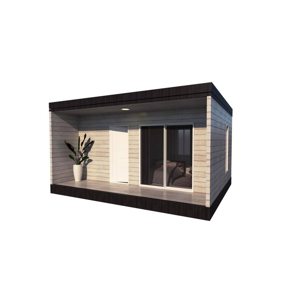 PLuS1 Phoenix 170 sq. ft. Tiny Small Home Steel Frame Building Kit ADU ...