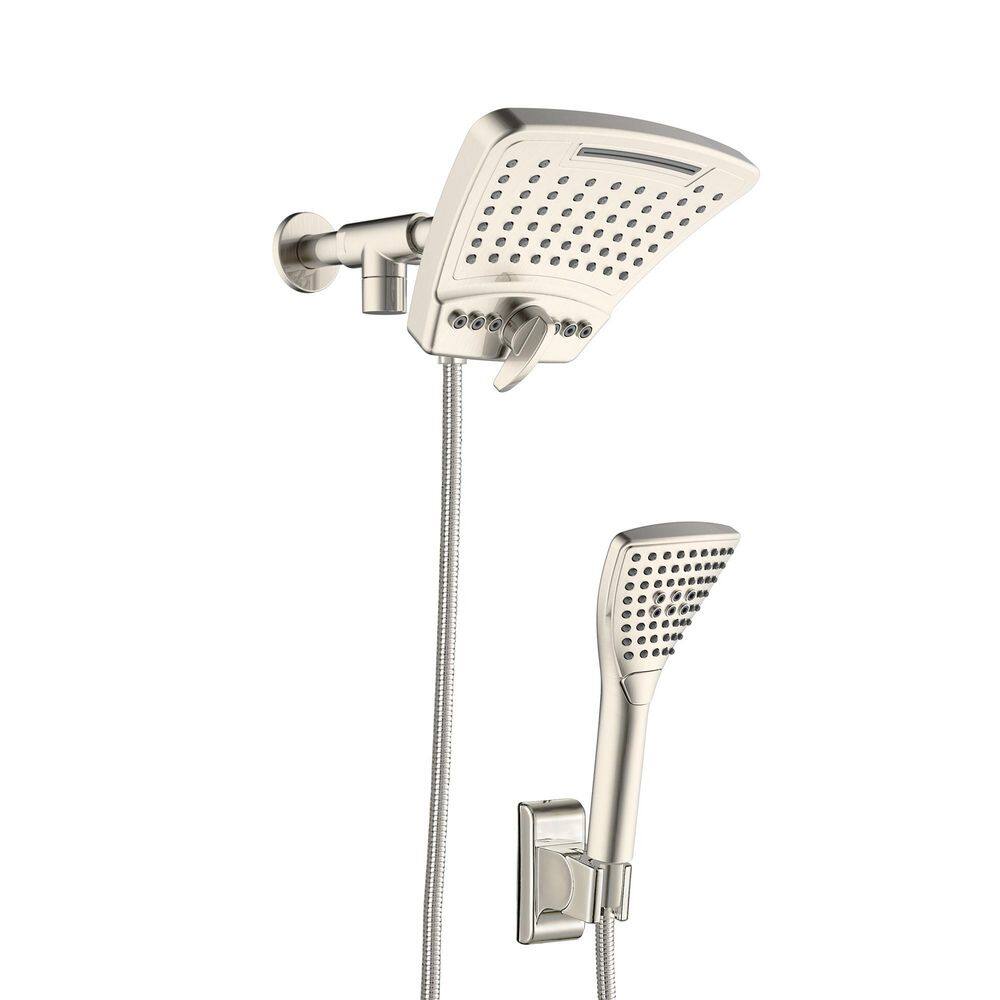 PULSE Showerspas PowerShot 3-Spray Patterns with 1.8 GPM 8 in. Wall ...